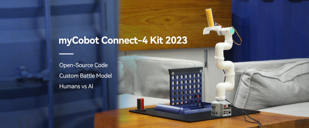 myCobot Connect-4 Kit 2023 - Elephant Robotics