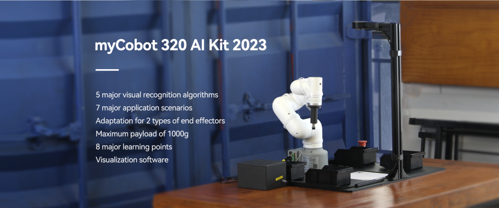 myCobot 320 Artificial Intelligence Kit 2023 - Elephant Robotics
