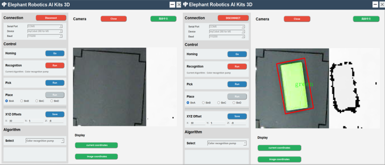 myCobot 3D Vision Kit for Elephant Robotics: Grasping Color & Shape