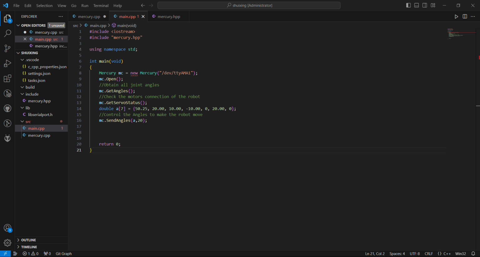 Mercury X1 en - Elephant Robotics
