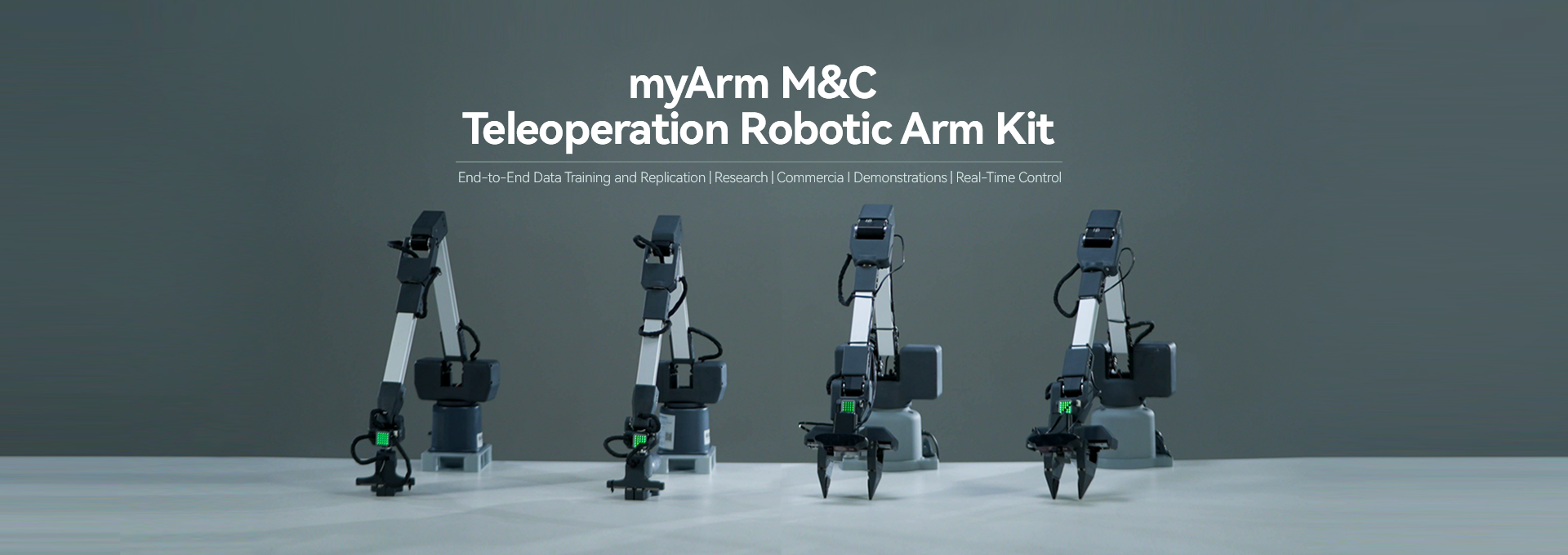 myArm MC Two-arm teleoperated kit EN - Elephant Robotics